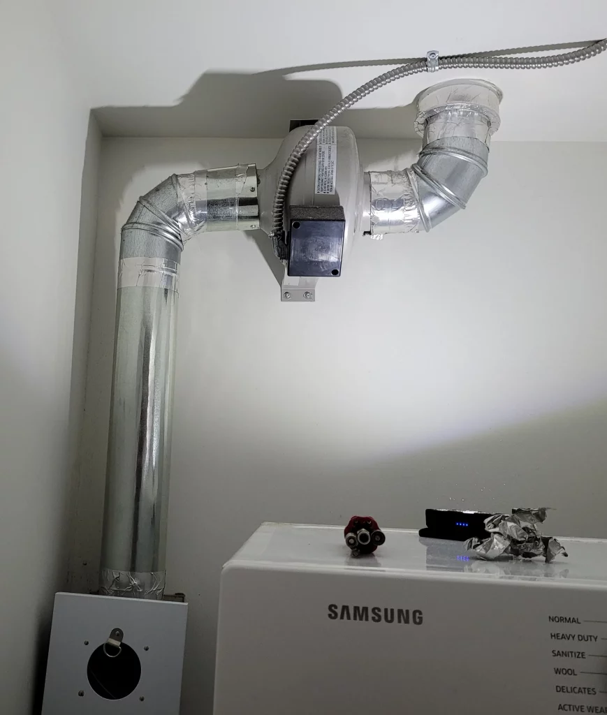 Dryer Booster Fan Was Installed Wrong - Dryer Booster Fan Services