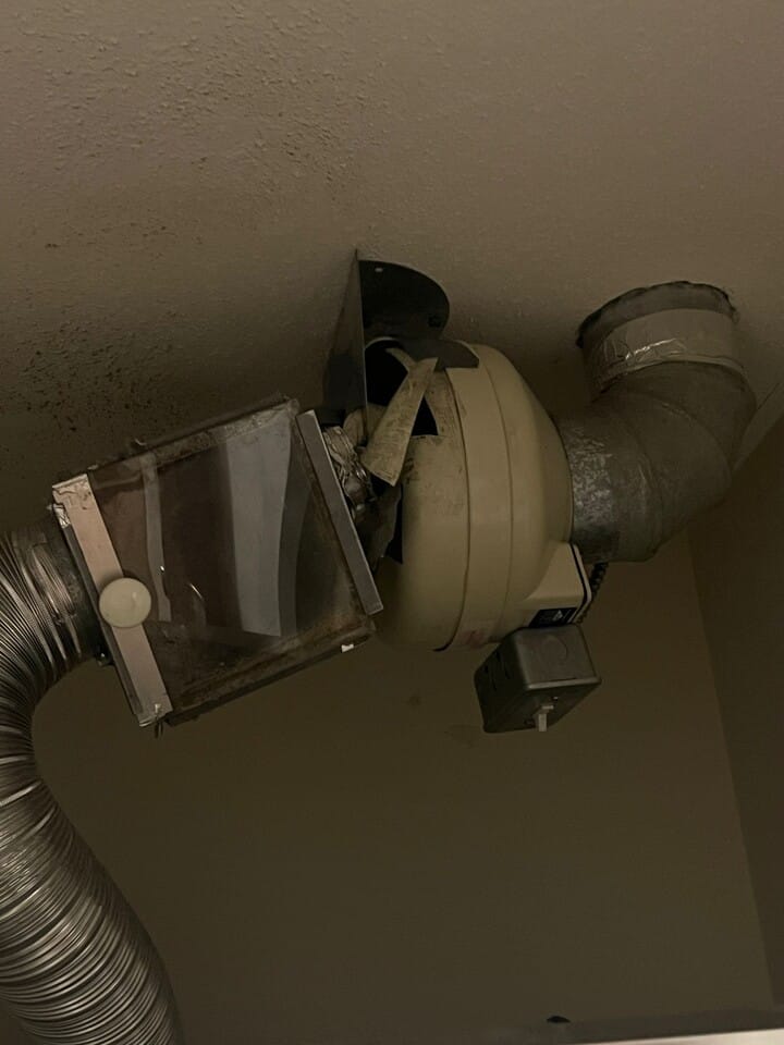 Broken Plastic Booster Fan - Dryer Booster Fan Services